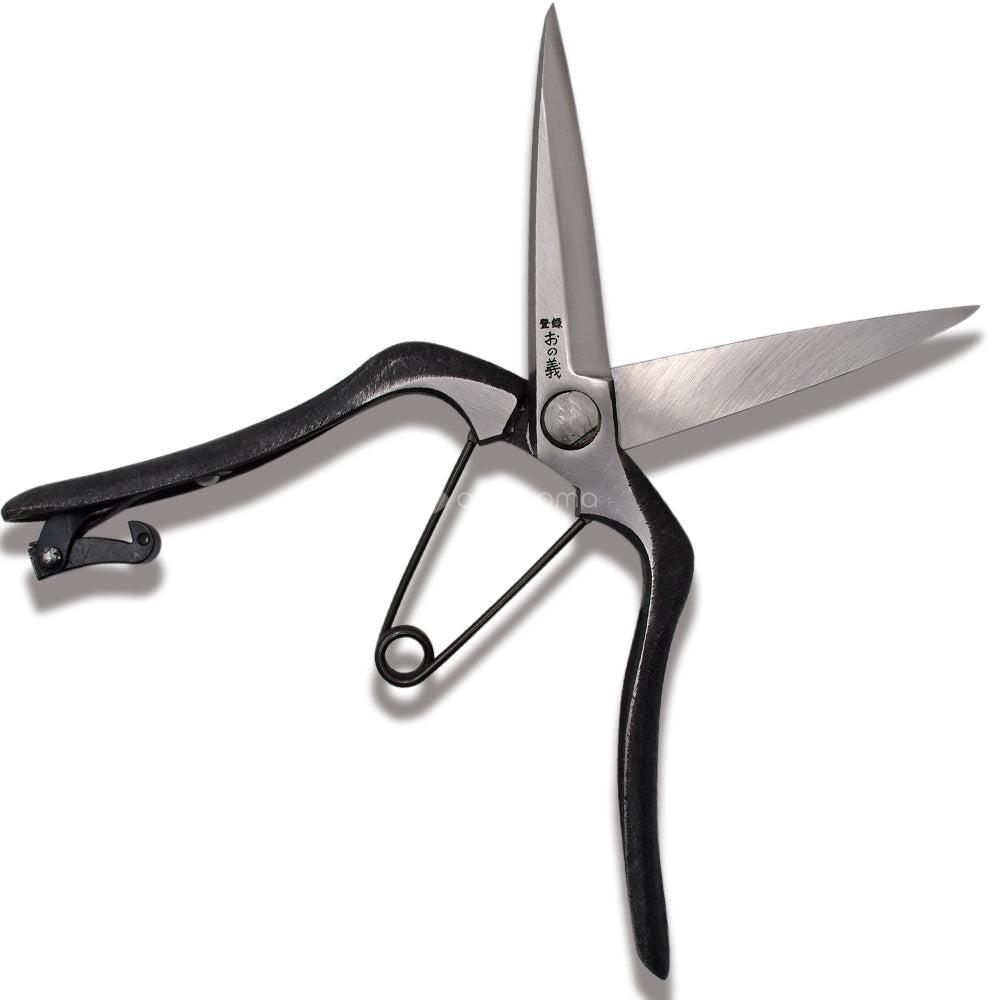 Double-edged bud cutting scissors 230mm with gold stopper (limited qua ...